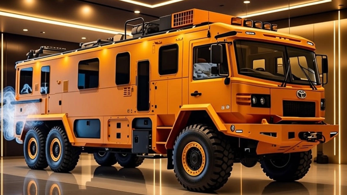 Toyota Sprinter 6×6 Motorhome 2026 Review: Rugged Power and Luxury ...